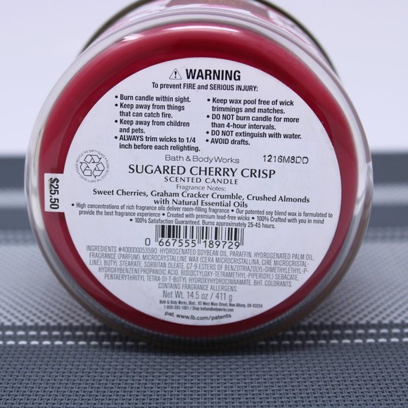Bath & Body Works | Accents | Nwt Sugared Cherry Crip Bath And Body ...